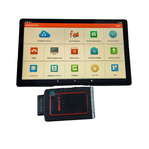 Launch X431 Pro3 s+ Xdiag v2 diagnostic tools 10 inch 1 year free upda ...