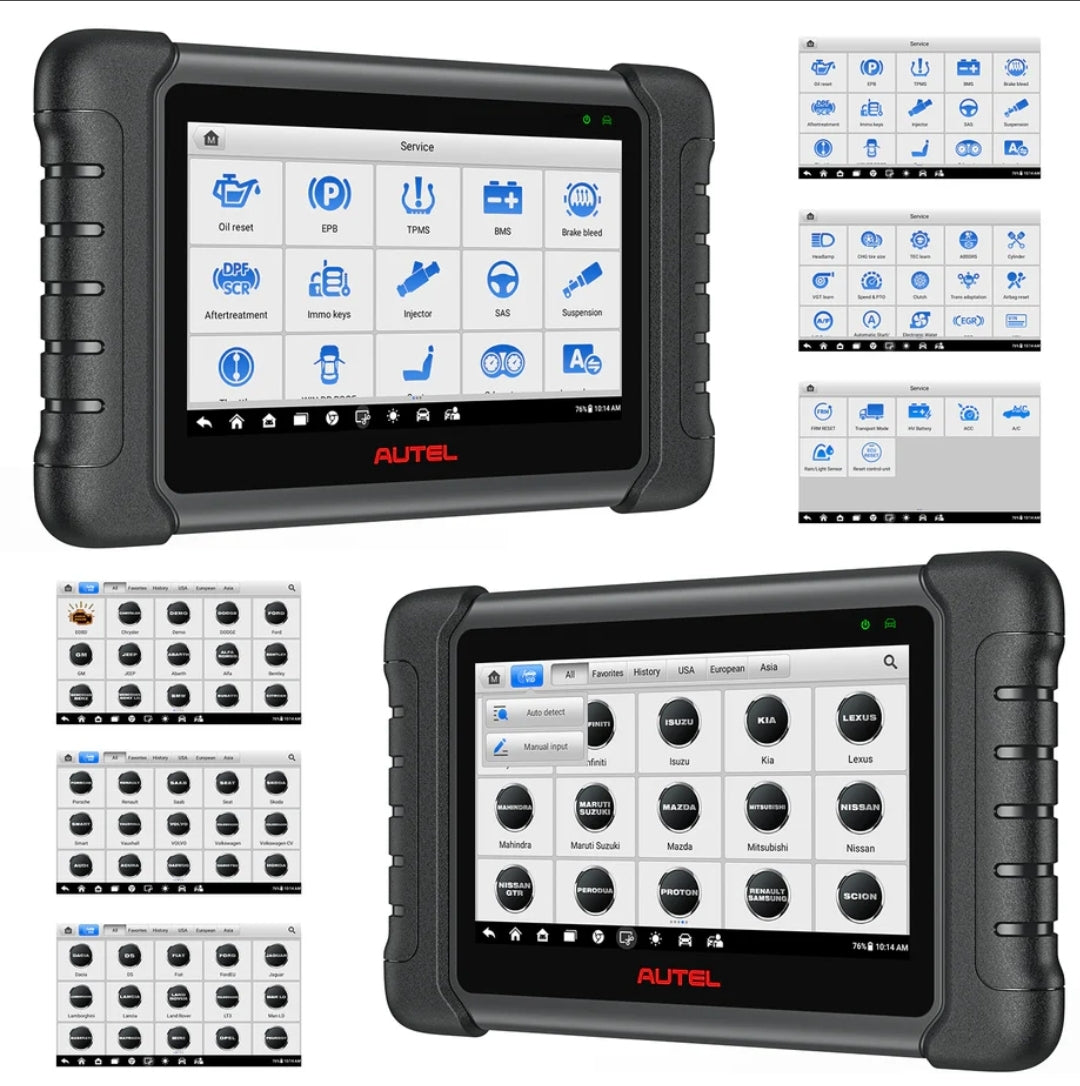 Autel MX808S Diagnostic Bundle – MX808S Full-System Scanner – Auto Tech ...