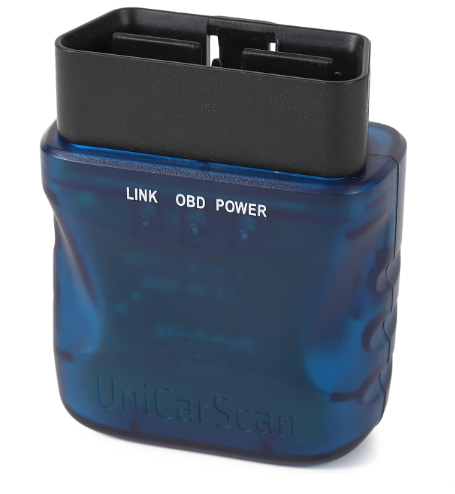 UniCarScan UCSI-2100 Bluetooth OBD2 Adapter for BMW cars and bikes, Ap ...